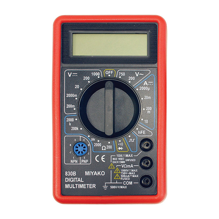 Multimeter, Digital, w/ Buzzer, Mini - mayaselectronics.bz