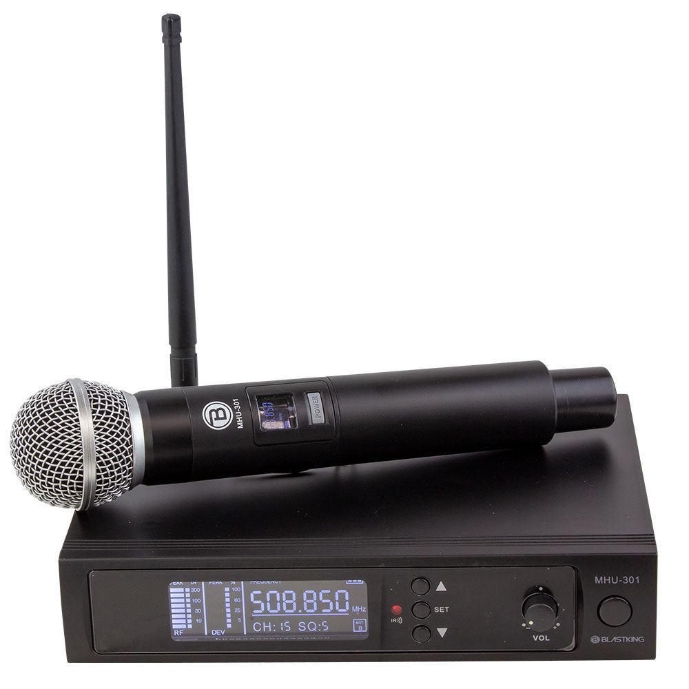 Microphone, Wireless, UHF, Handheld, Blastking - mayaselectronics.bz