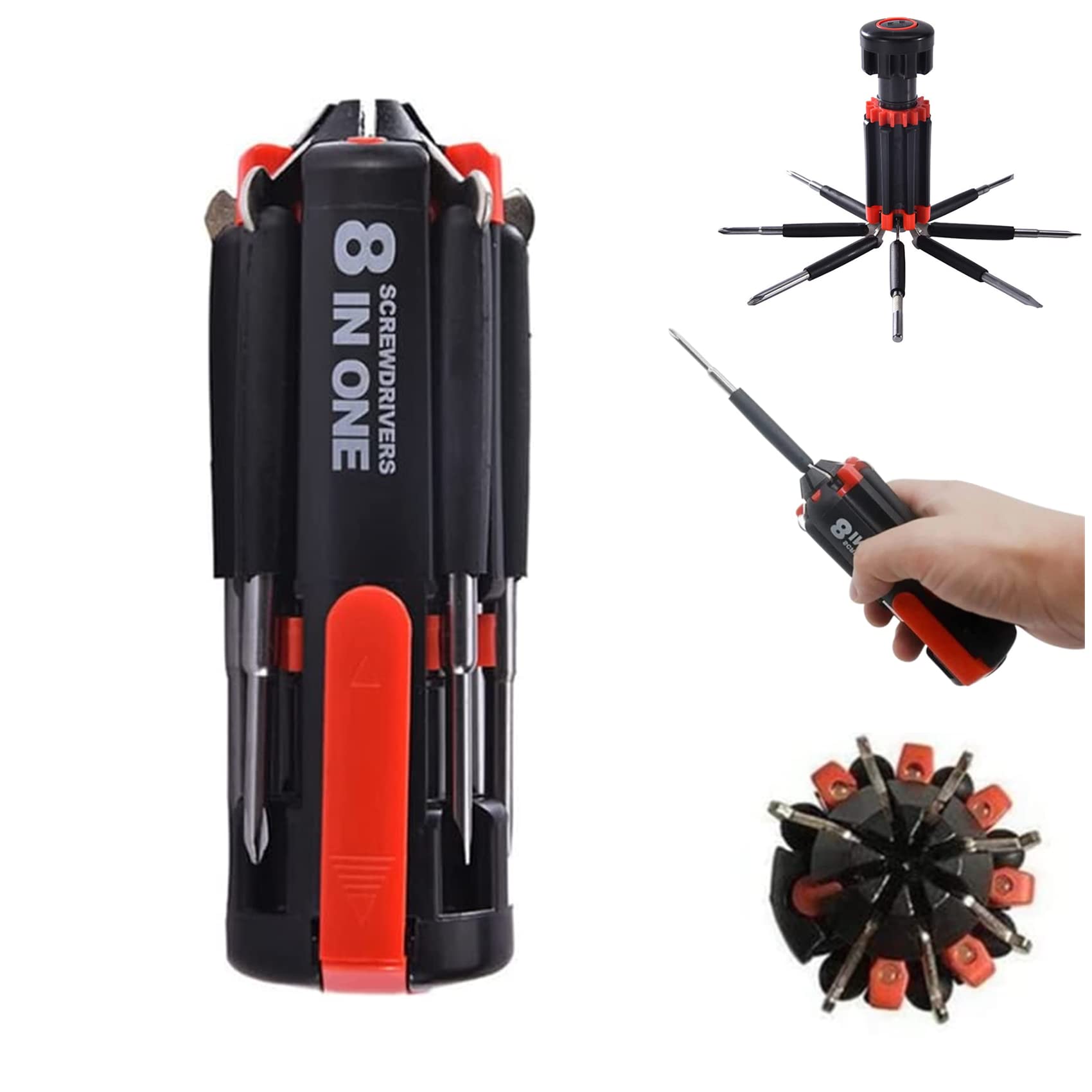 Screwdriver with LED Torch - Bright LED Flashlight - mayaselectronics.bz