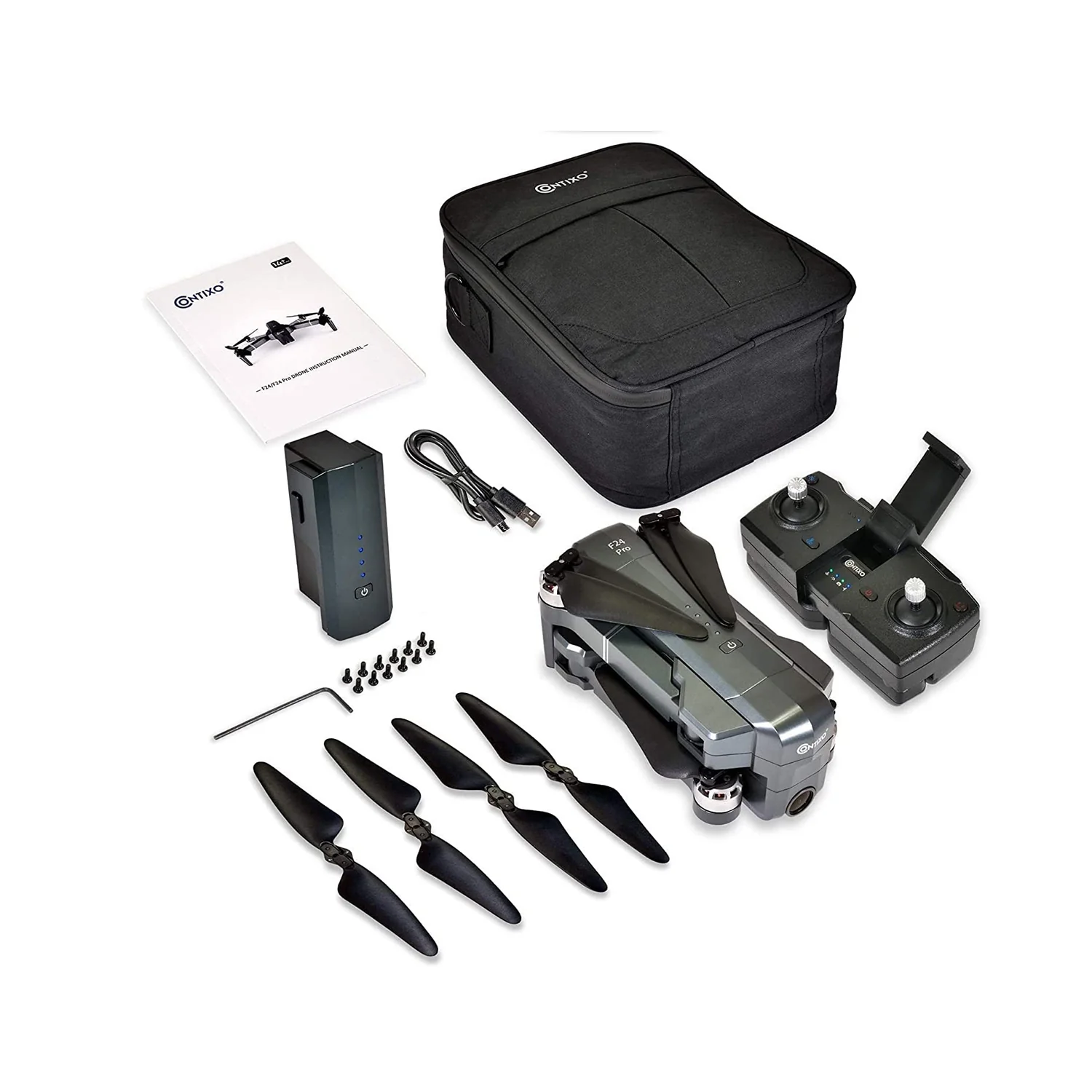 Contixo F24 Pro Drone with 4K Camera – mayaselectronics.bz