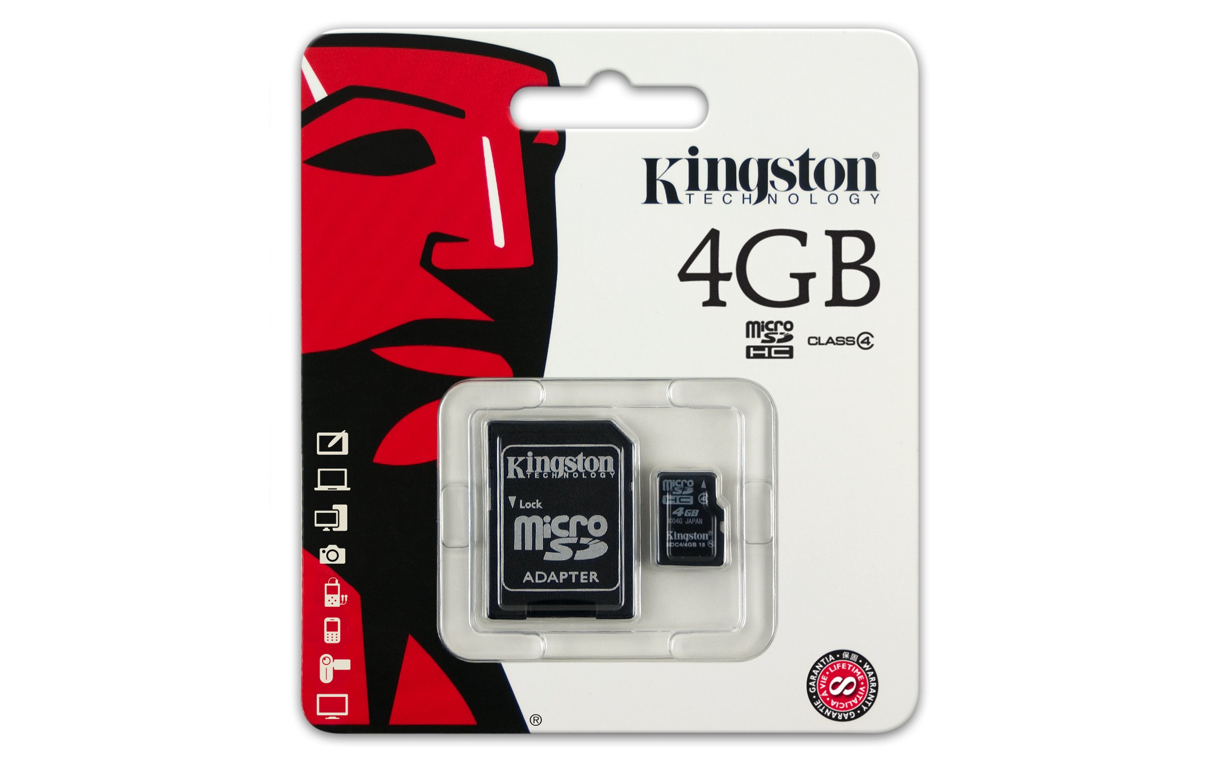 SD Card, 4GB, Kingston - mayaselectronics.bz