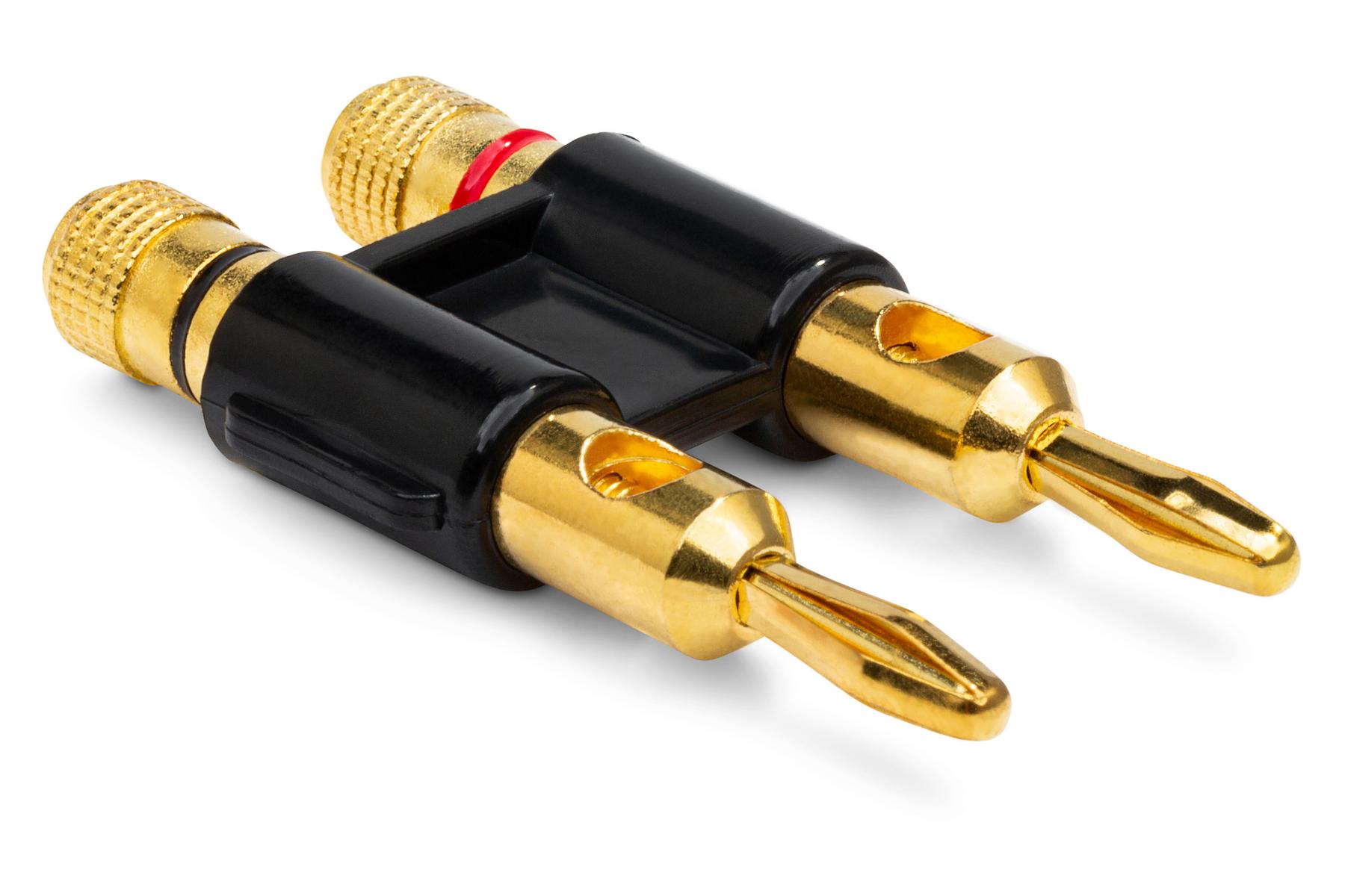 Banana Pulg, Dual, Screw Type , Black,Miyako - mayaselectronics.bz