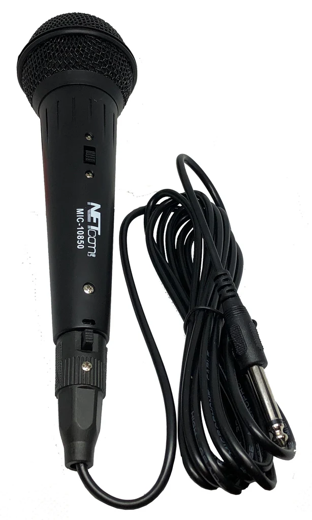 Microphone, Wired, Handheld, with 3M Cable, NetCom - mayaselectronics.bz