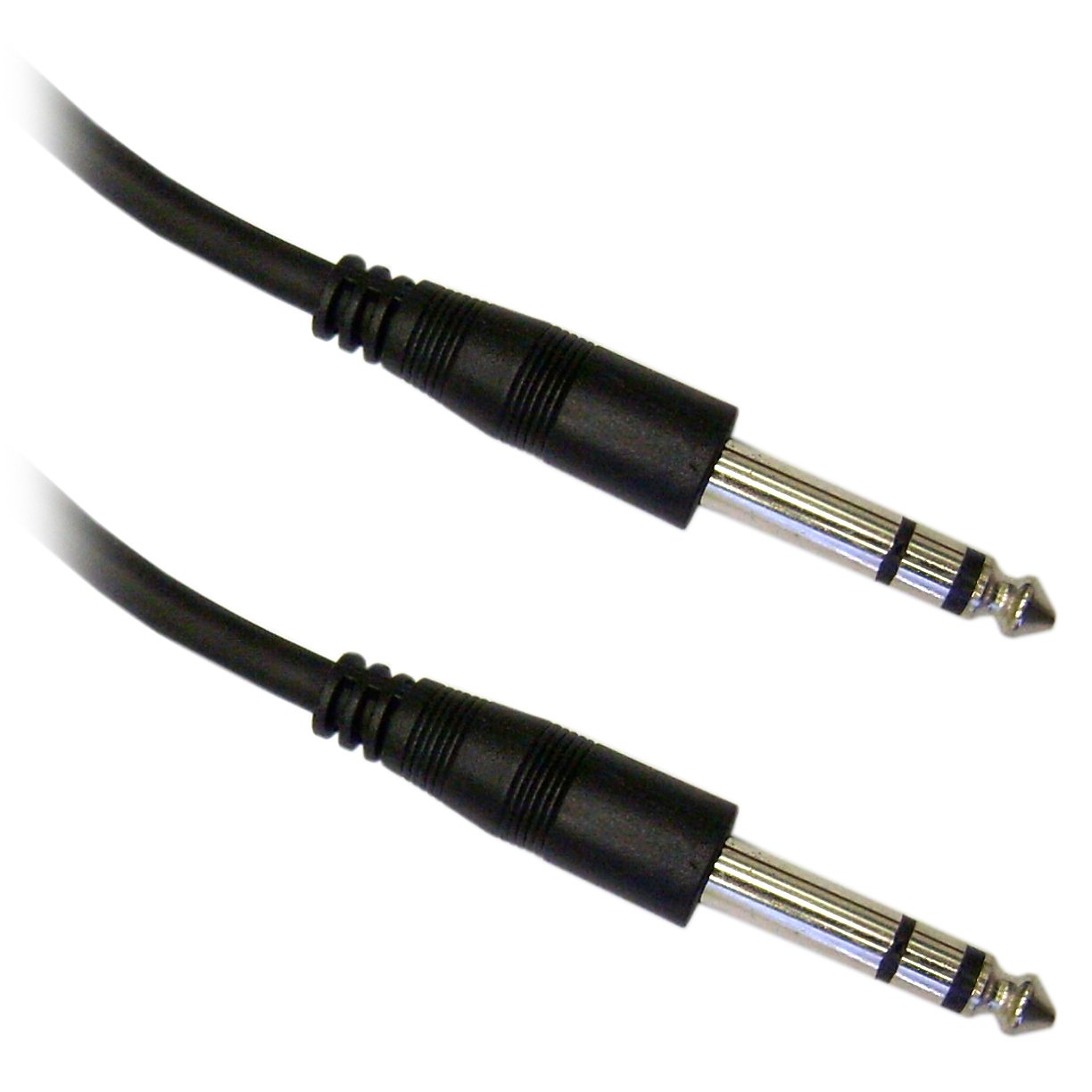 Cable, Guitar, 1/4" to 1/4" Plug ,12ft, BK - mayaselectronics.bz