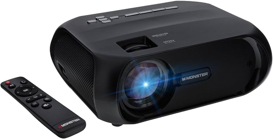 Projector, LCD, 720p, 30-120 inch,Monster Vision - mayaselectronics.bz