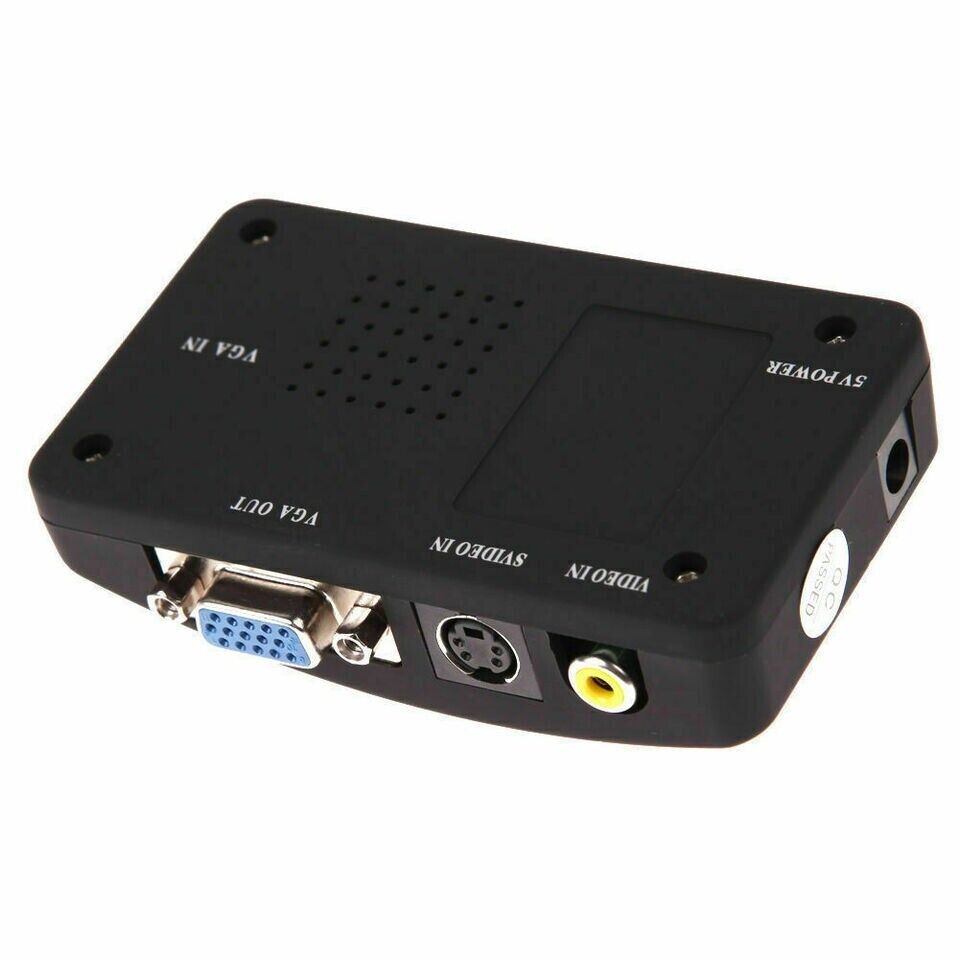 Converter, Video, Input: VGA/RCA, Output: VGA - mayaselectronics.bz