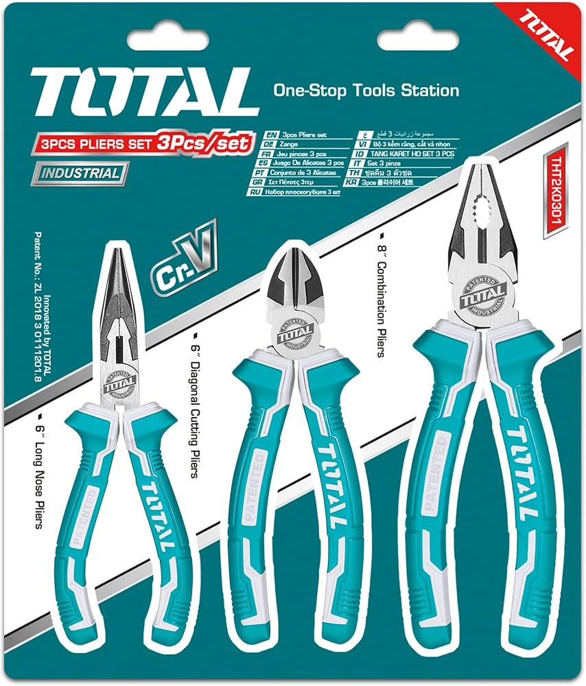 Pliers, 3pc Set, Total - mayaselectronics.bz