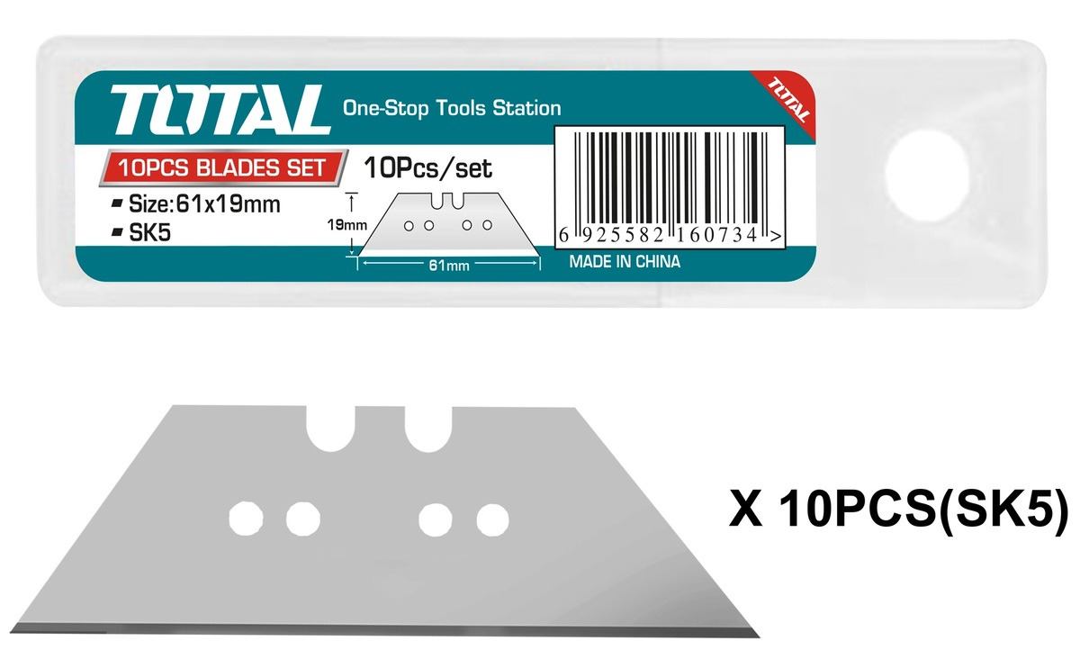 Utility Knife Blade Set, 10pc, Total - mayaselectronics.bz
