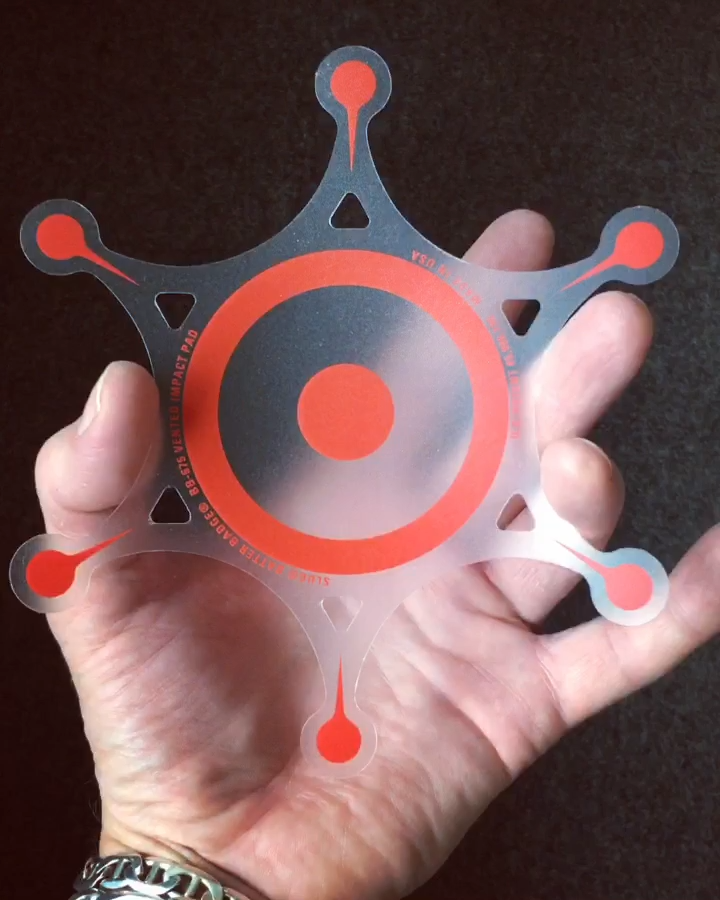 Impact Pad, Vent, for Single, Pedal Beater, Batter Badge ...