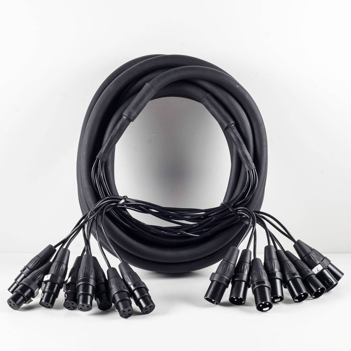 8- Channel Snake XLR Male to XLR Female - mayaselectronics.bz