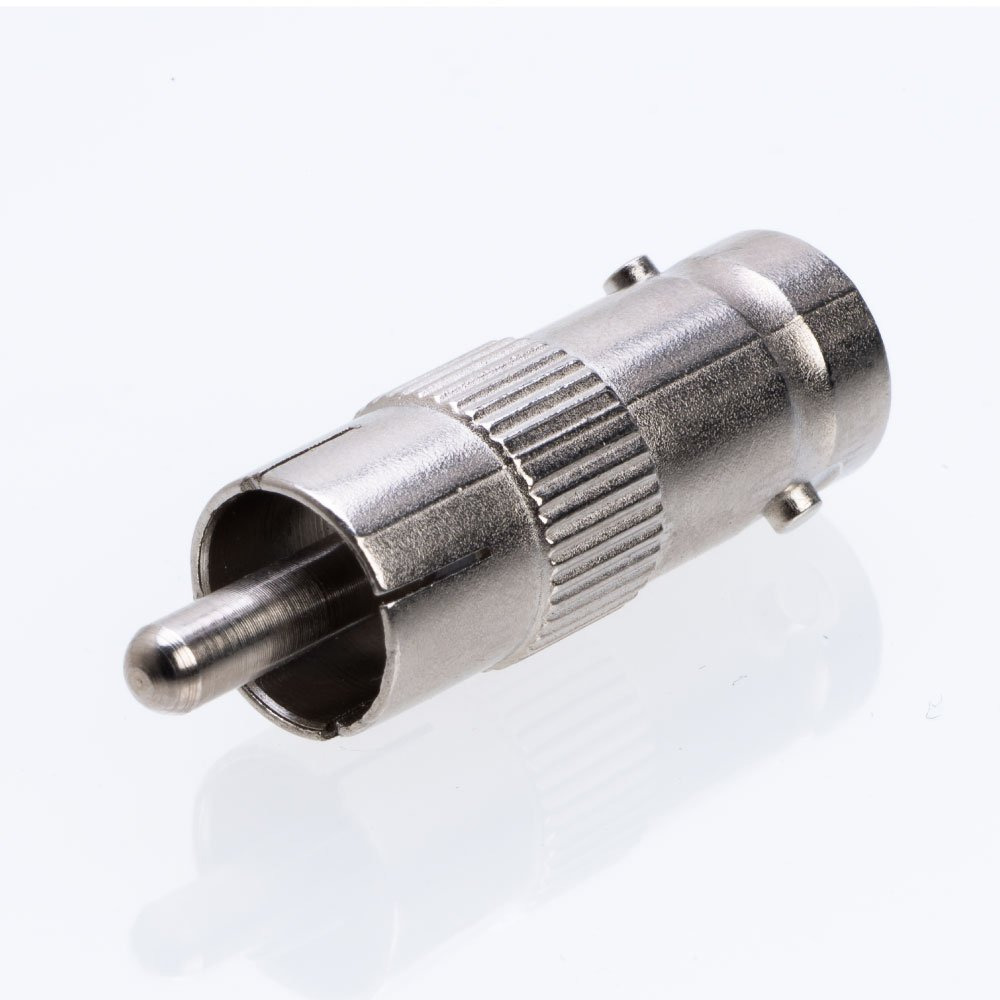 Connector, Adapter, CCTV, BNC female to RCA male - mayaselectronics.bz