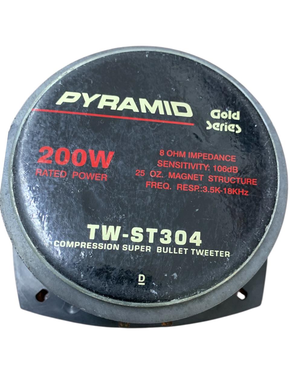 Tweeter, Compression, Bullet, 200W, 8Ω, Pyramid - mayaselectronics.bz